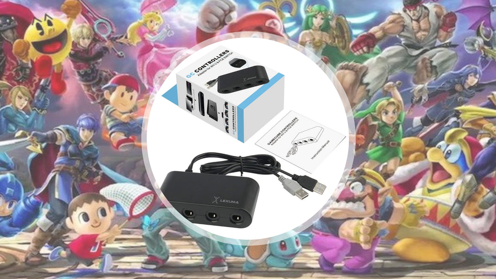 GameCube Controller Adapter Unboxing - Support Wii U, Nintendo Switch,