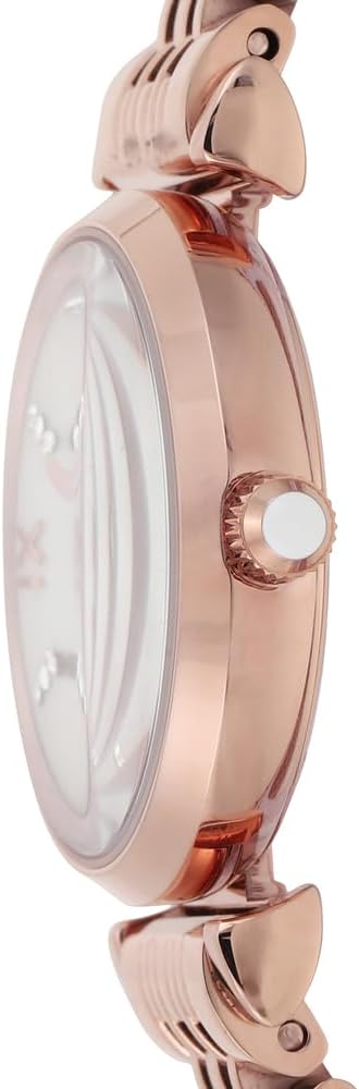 Armani Two-Hand Rose Gold-Tone Steel Watch AR11316