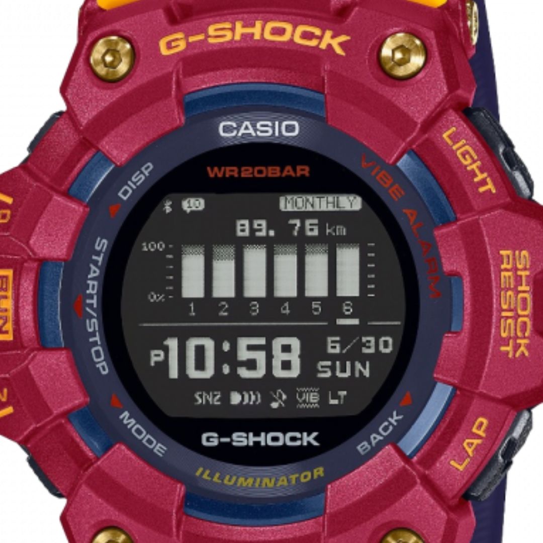 Casio GBD-100BAR-4ER G-SQUAD Mobile Link Watch
