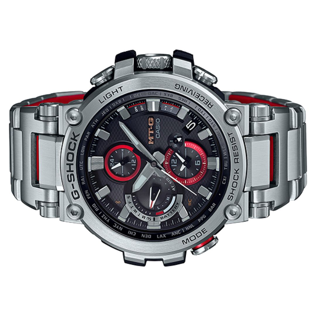 Casio MTG-B1000D-1ADR Silver Analog Watch