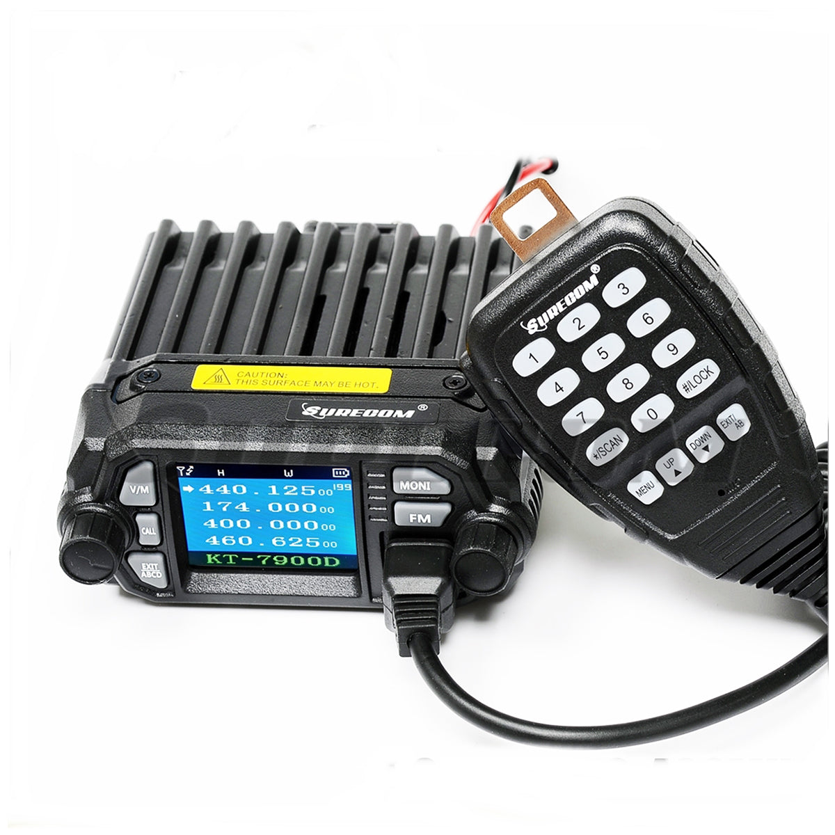 SURECOM KT-7900D color display dual band mini mobile radio
